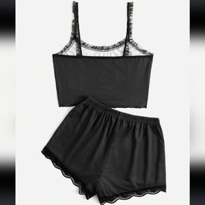 ROMWE | Intimates & Sleepwear | Corpse Bride Lace Pj Set | Poshmark